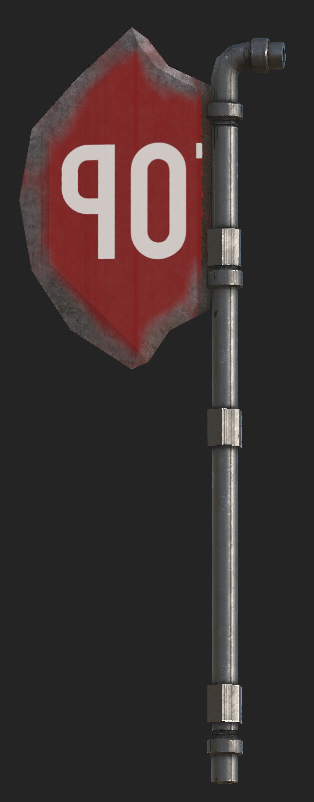 ArtStation - Street Sign Axe - Rules of Engagement