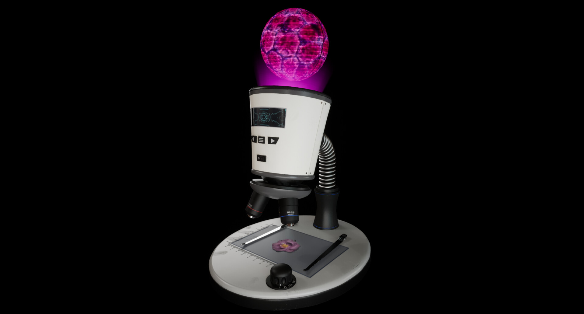 ArtStation - Sci-fi Microscope