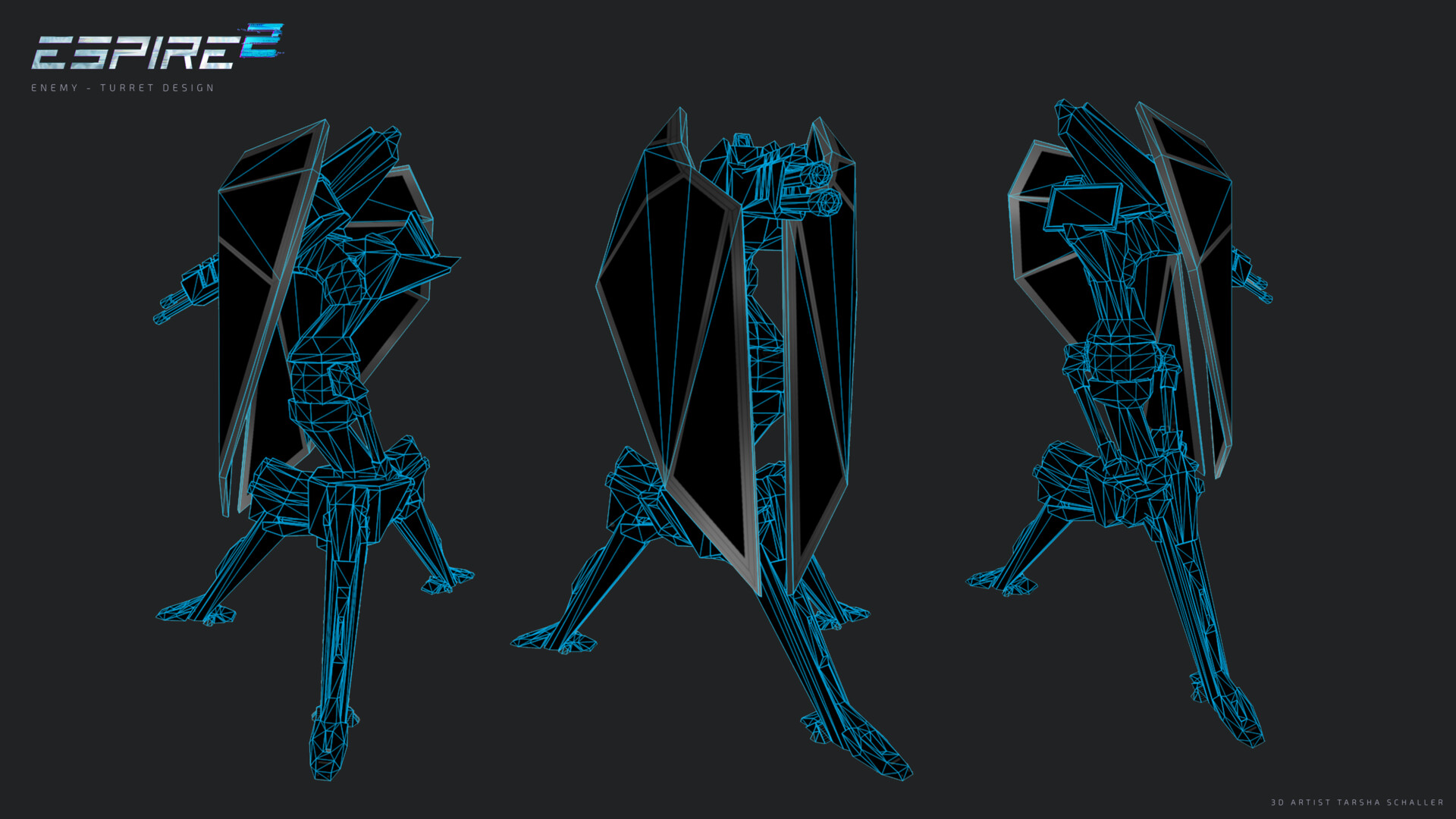 Tarsha Schaller - Espire 2 VR Game Enemy Turret