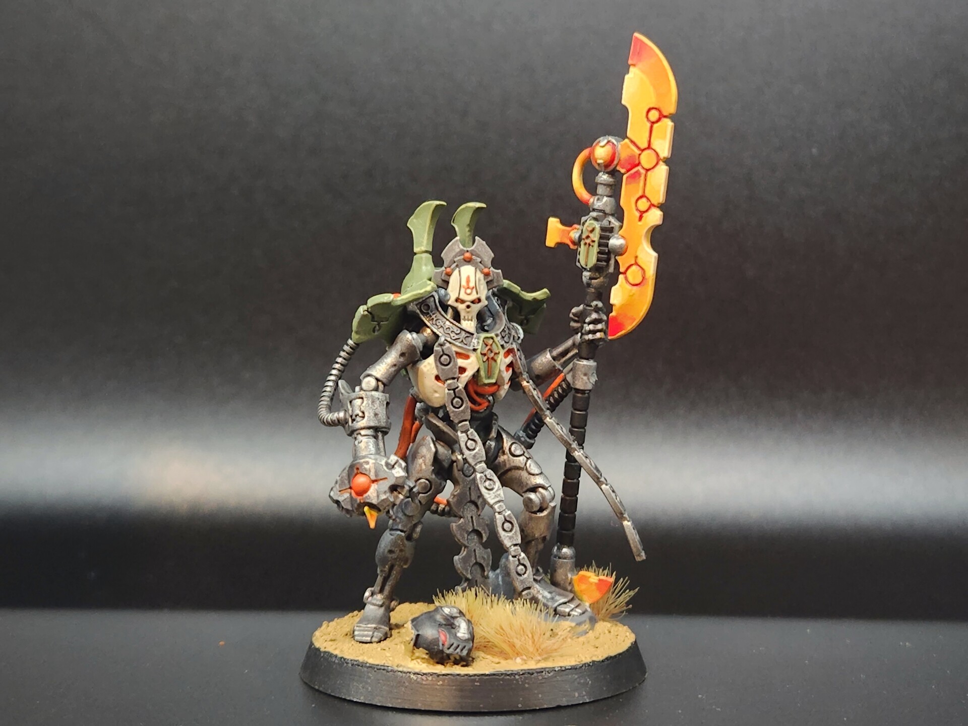 ArtStation - Warhammer 40k Necron Overlord (Mephrit Dynasty)