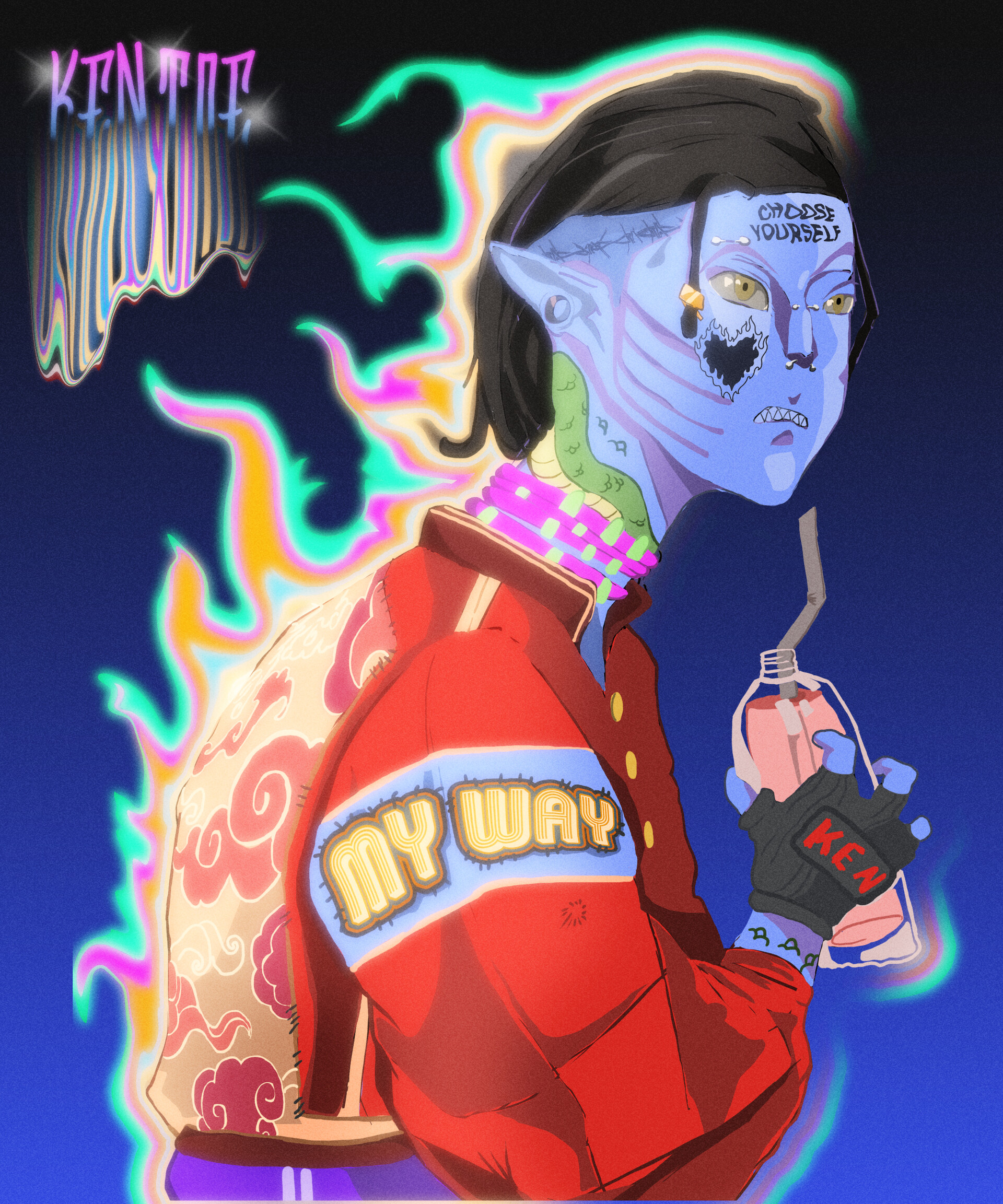 ArtStation - December new style work Dnd