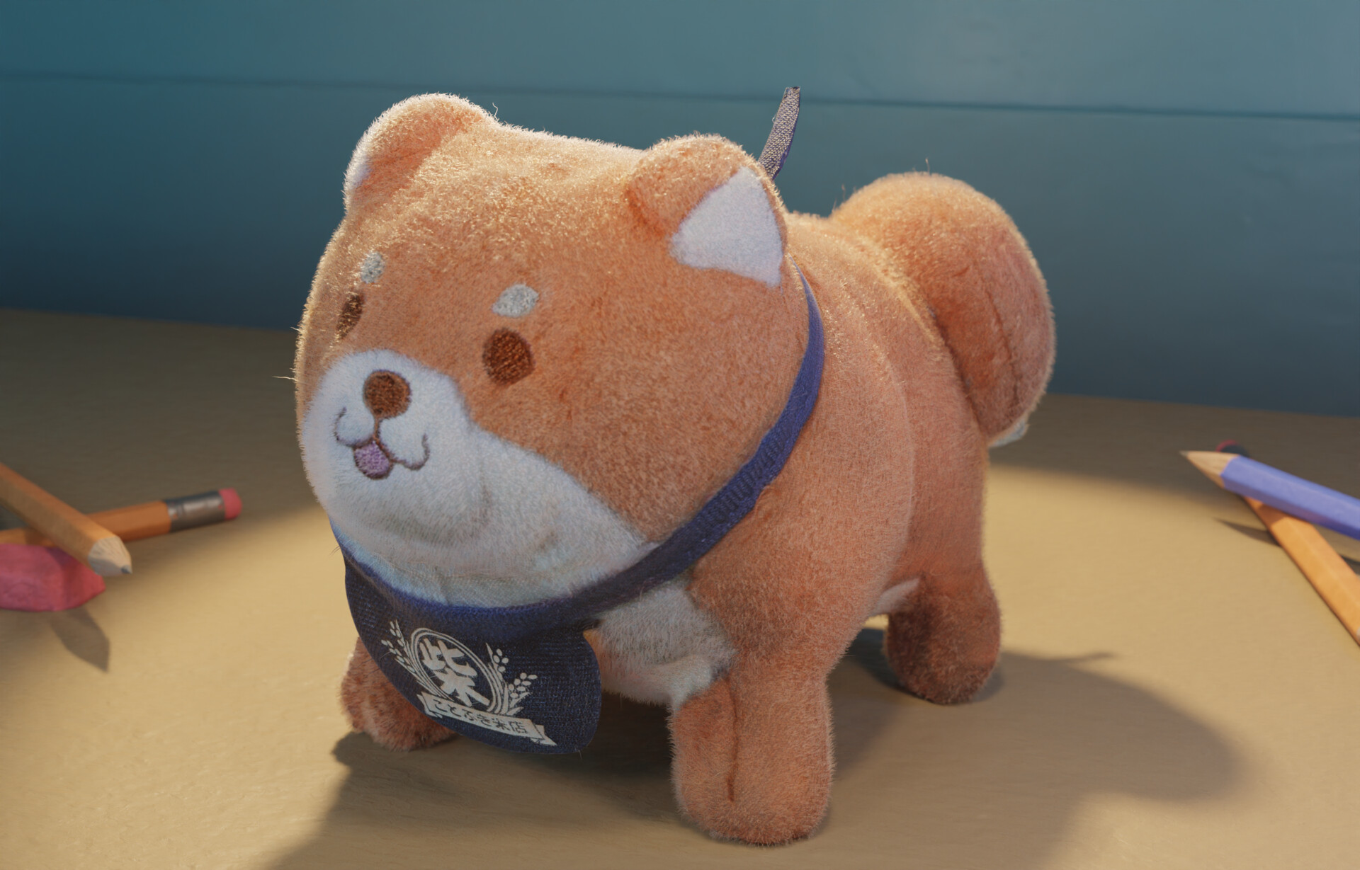 ArtStation - Shiba Plush Toy