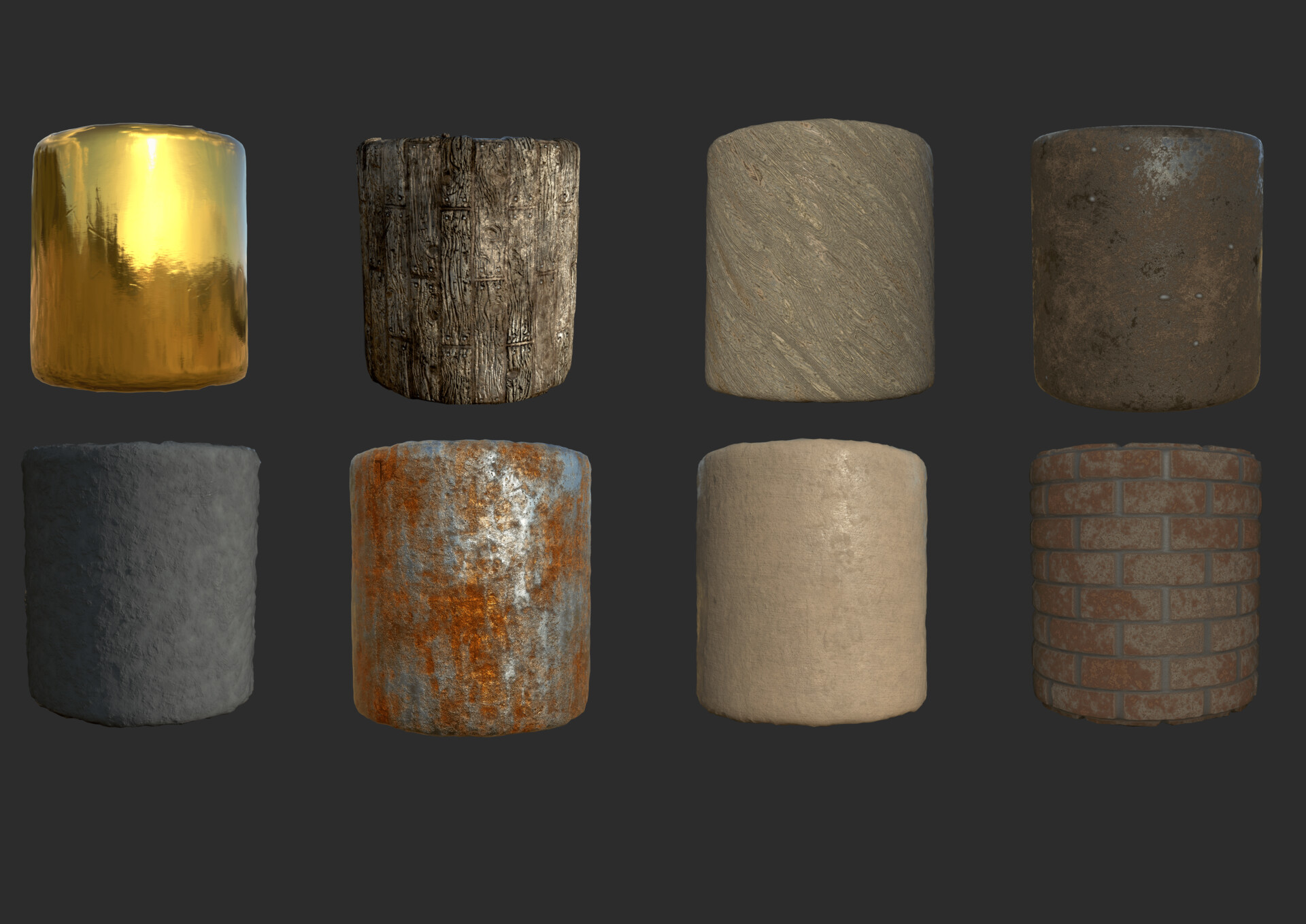 ArtStation - PBR Texturing sample test