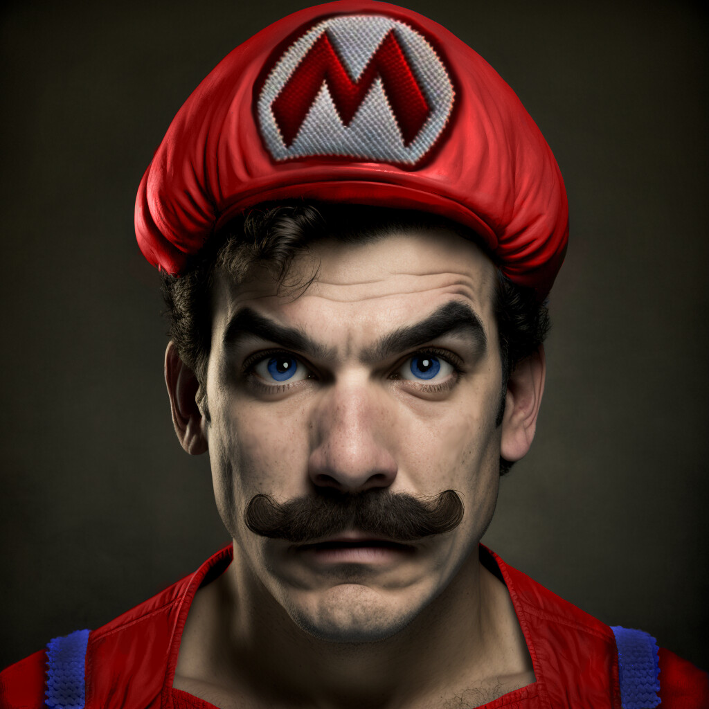 ArtStation - Real Life Super Mario