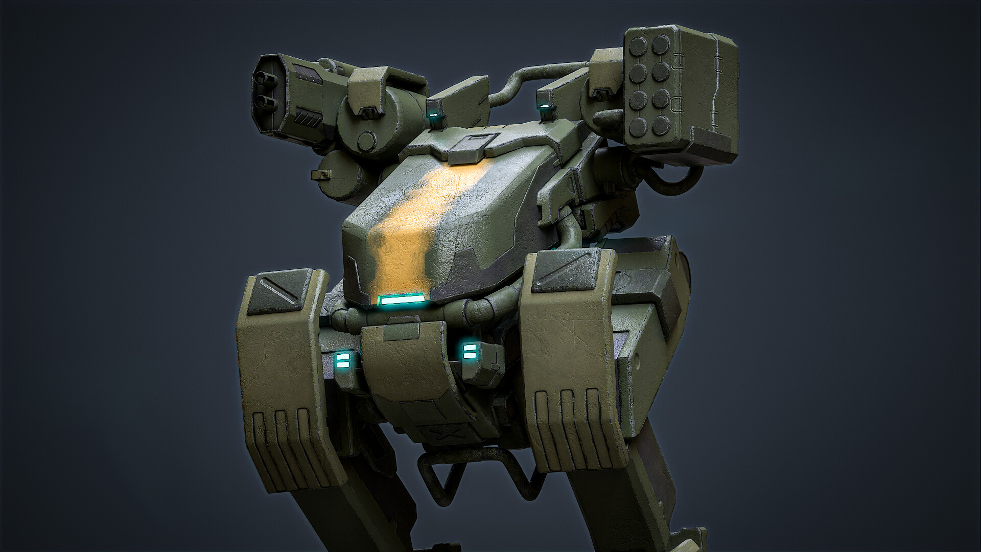 ArtStation - vx-4000 War Machine