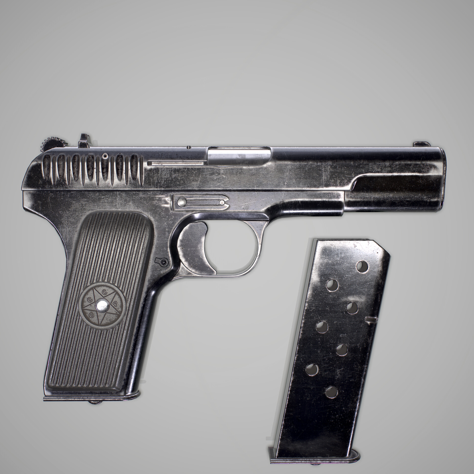 ArtStation - TT-33 Tula Tokarev