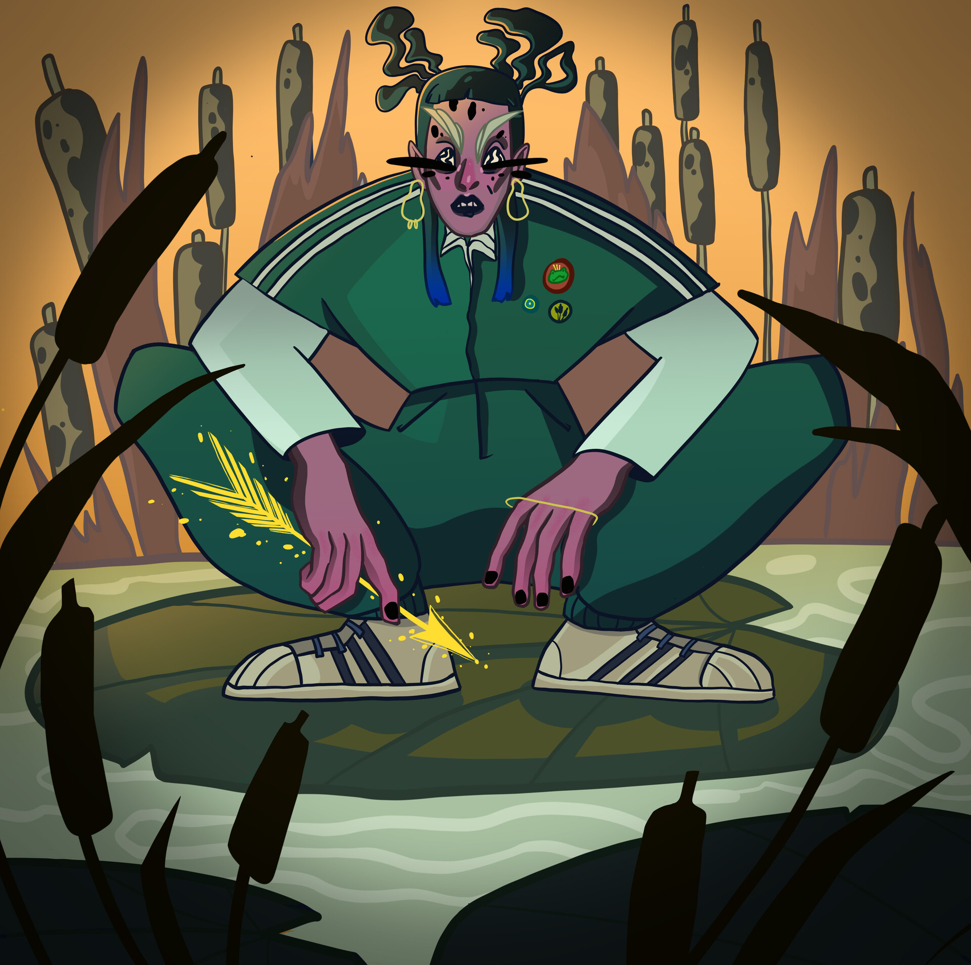 ArtStation - Frog Princess