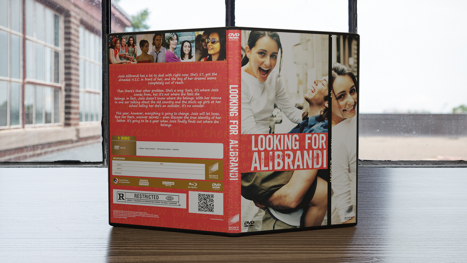 ArtStation - Looking for Alibrandi (2000) Custom DVD Cover