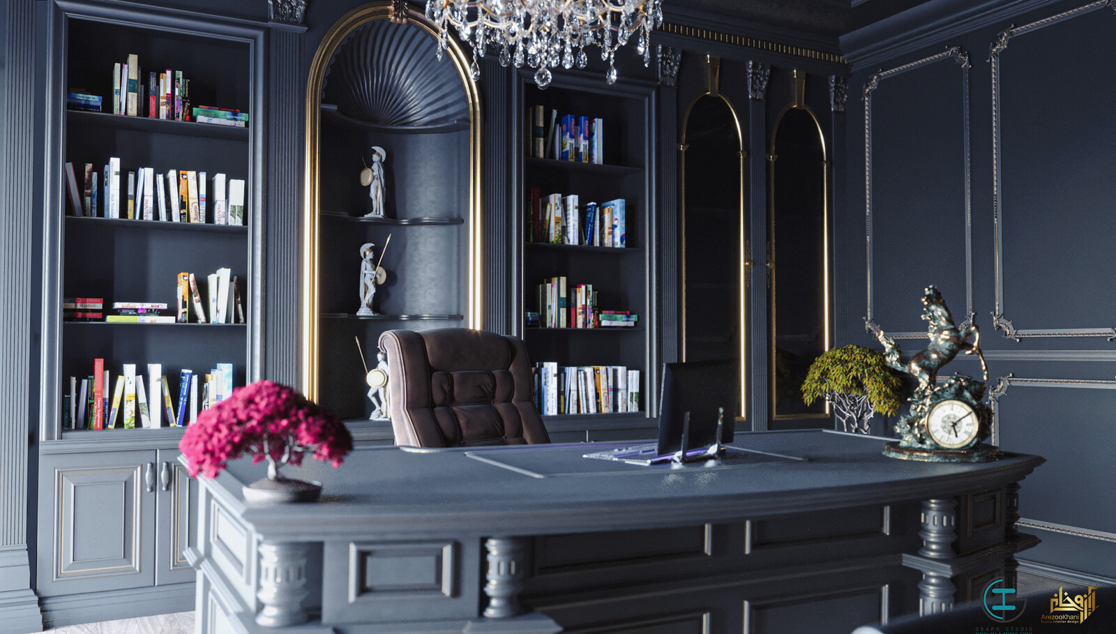 Graphstudio Behrouz.Bigham - Manager Room