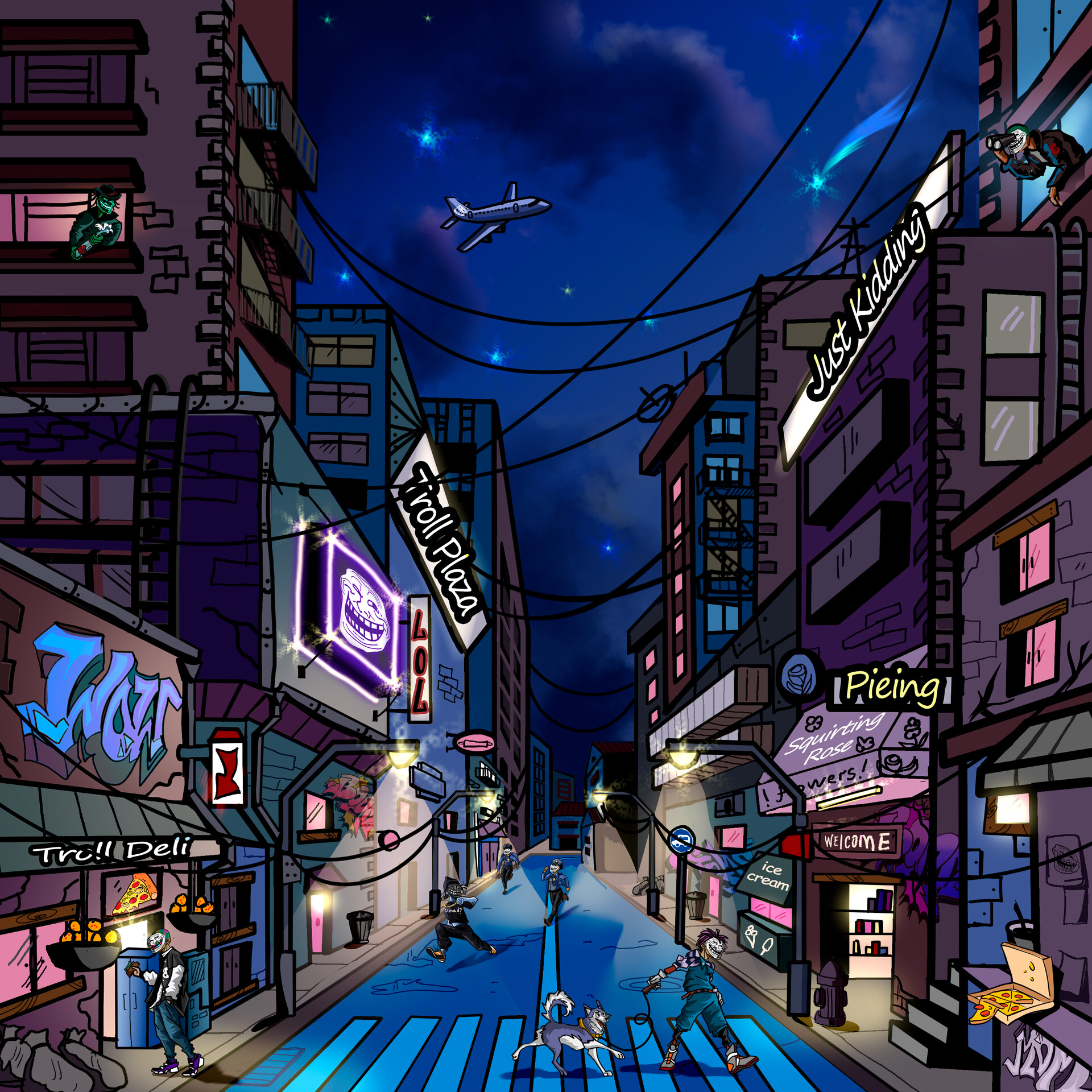 ArtStation - Trollface Universe