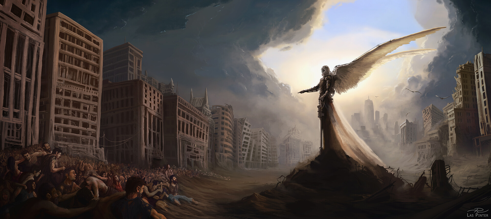 Harvest by Laszlo Pinter (Las Pinter) : r/ImaginaryWastelands