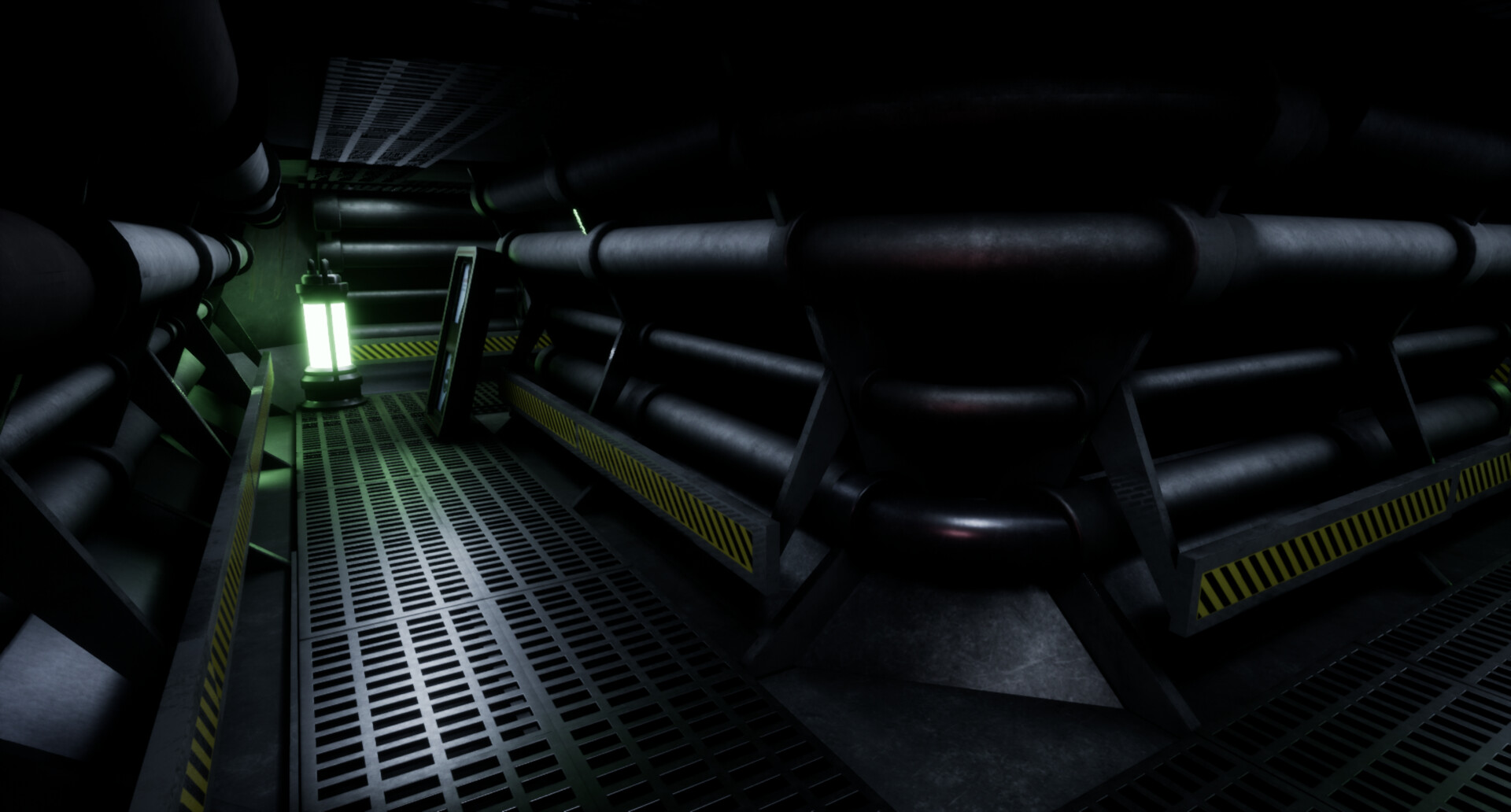 ArtStation - Underground SciFi Level