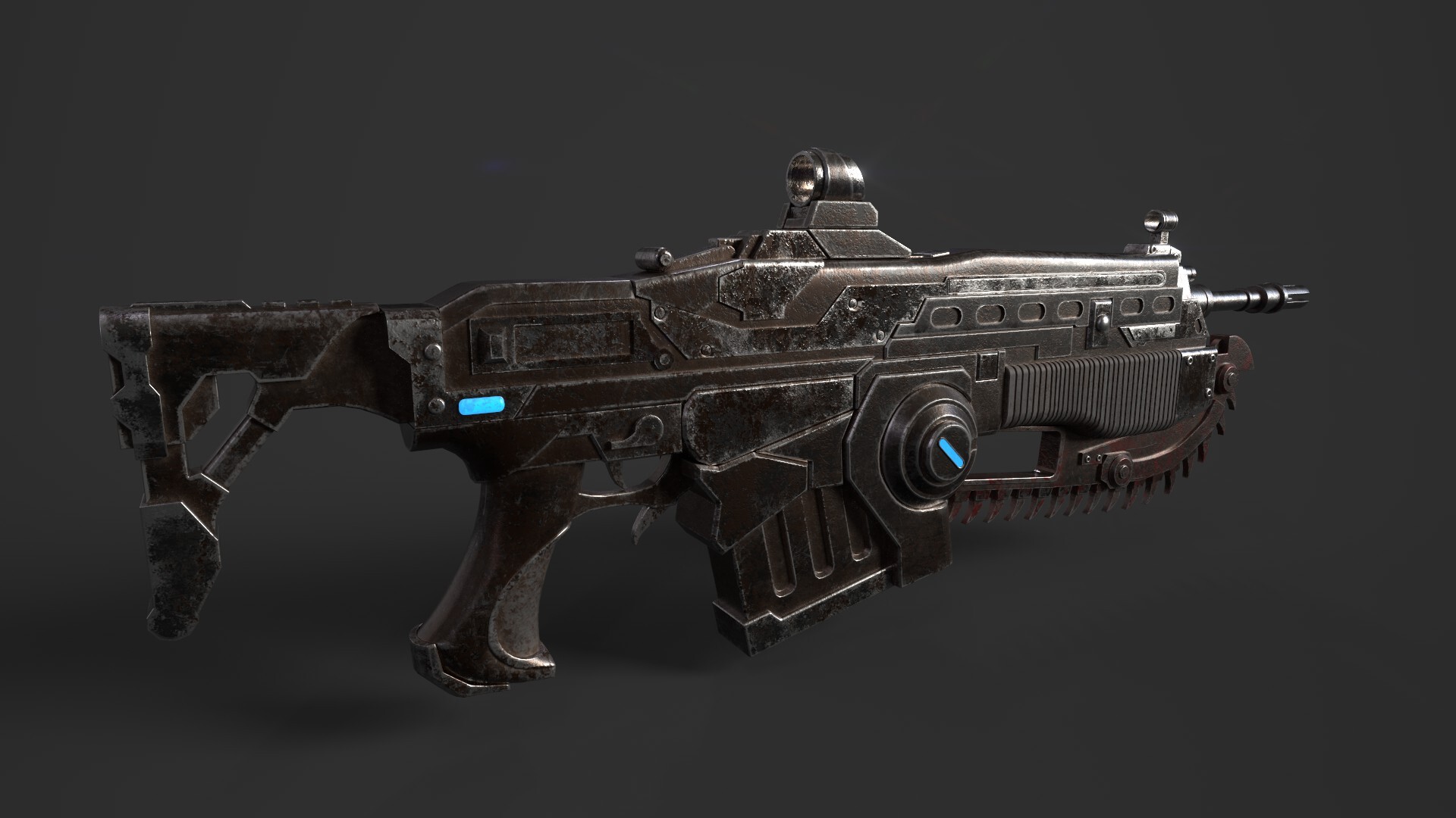 ArtStation - Gears 5 - Lancer Riffle