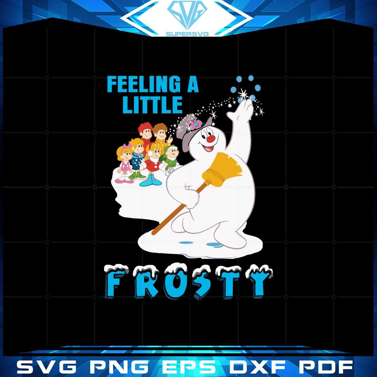 ArtStation - Feeling A Little Frosty Svg Files For Cricut Sublimation Files