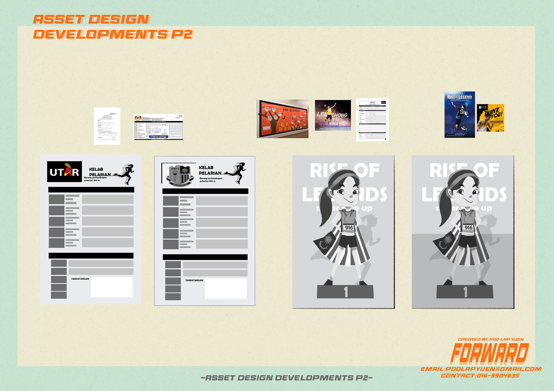 FOUND - FORWARD-MOOD BOARD, ASSET, POSTER DESIGN