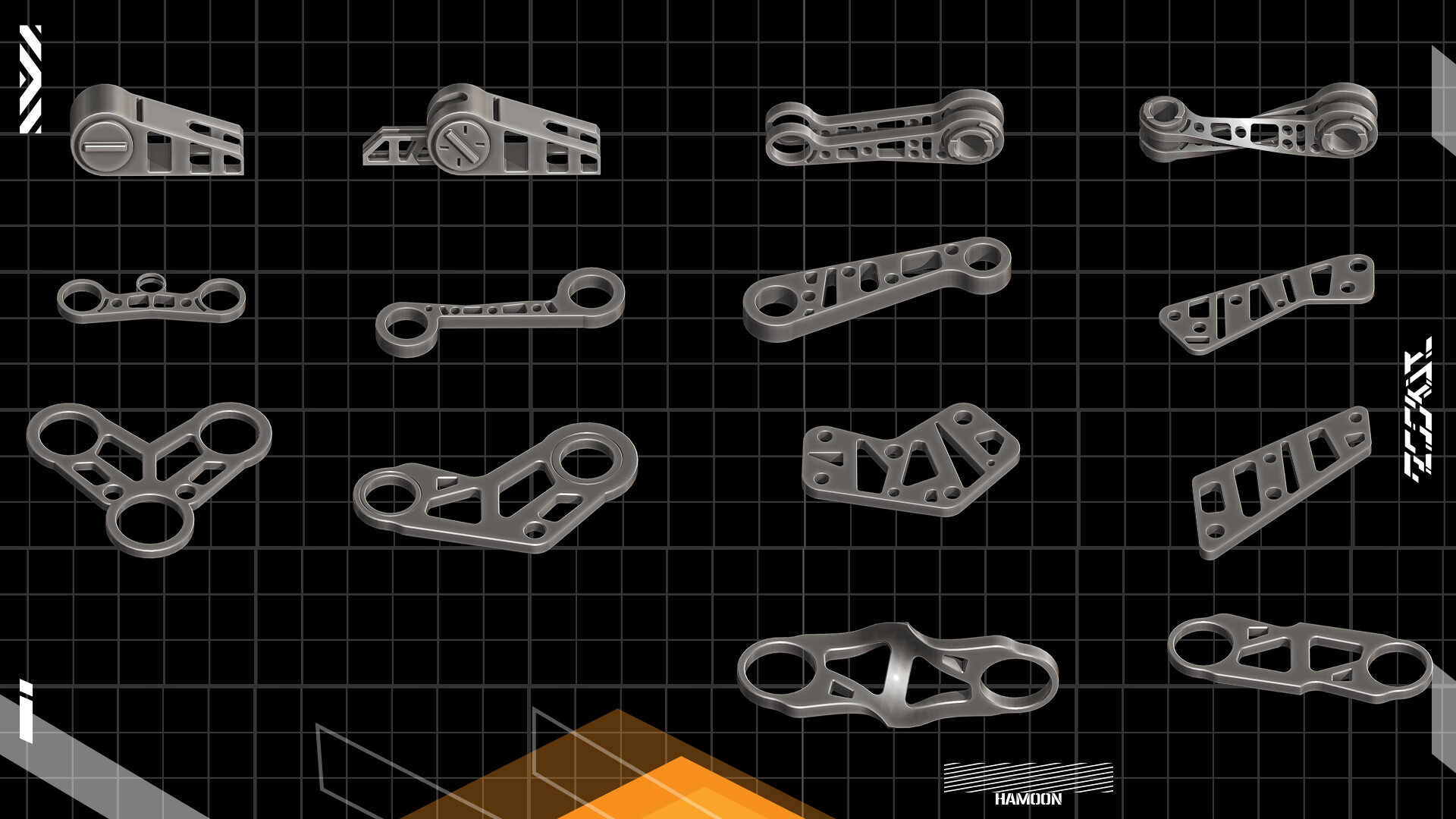 HAMOON - Hard Surface KITBASH_190 DETAILS _vol1