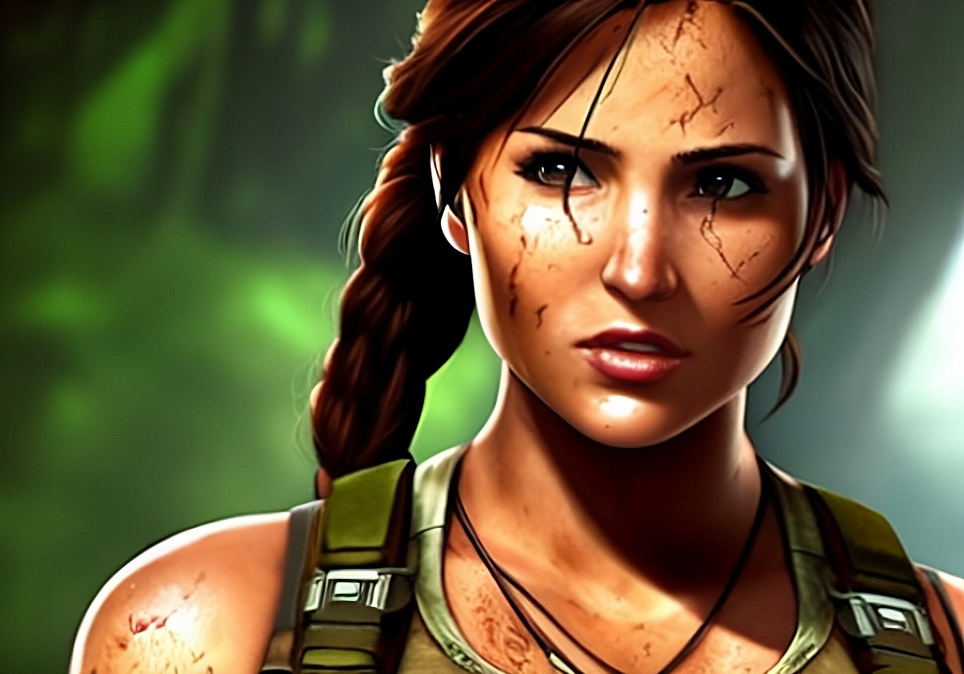 Aistation Lara Croft Tomb Raider Hyperrealism Idunai