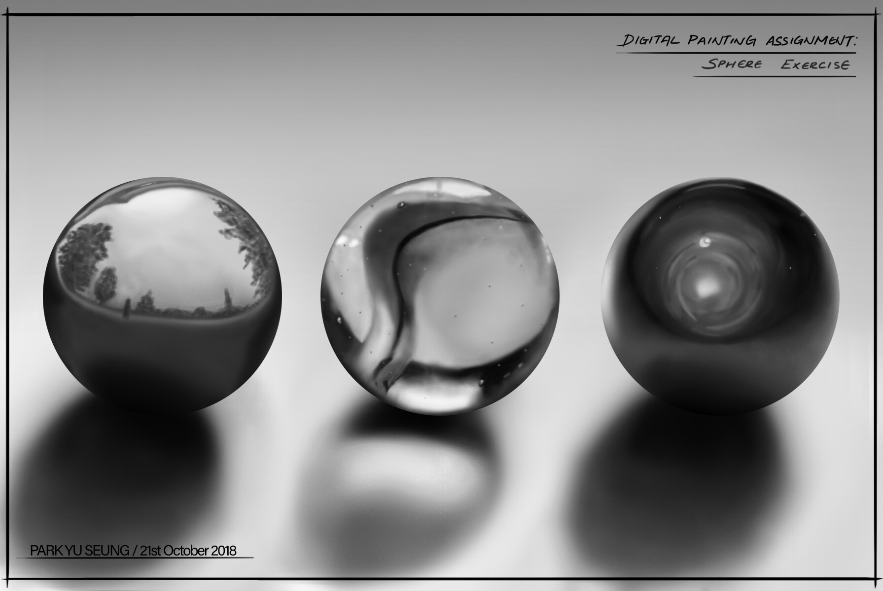 ArtStation - Rendering exercise illustration