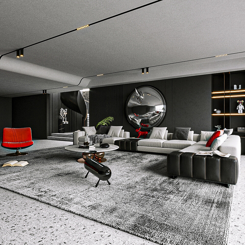 Archviz Hub - Design and Visualize Your Ideas - Excellent living room 02