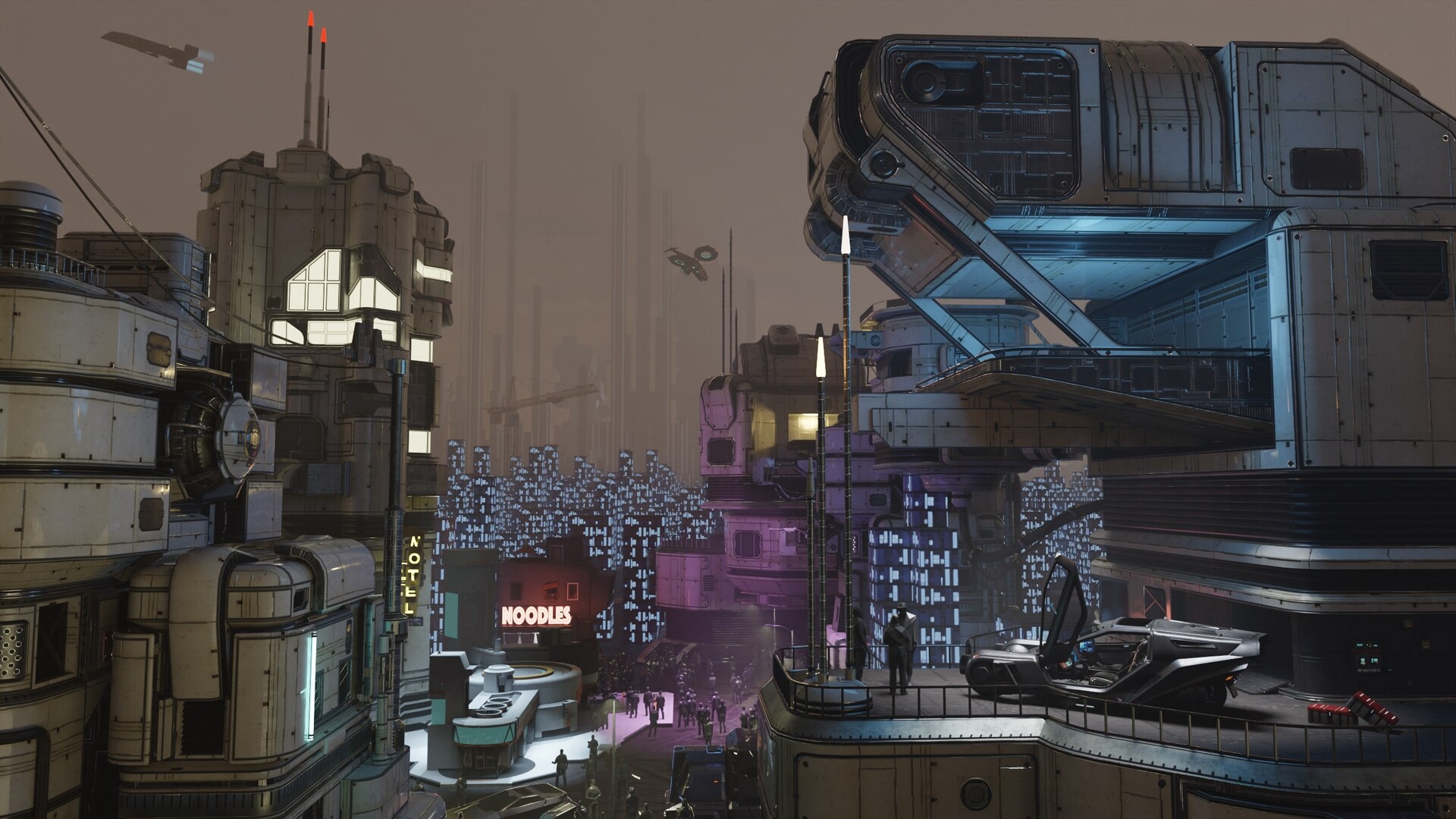 ArtStation - neon city