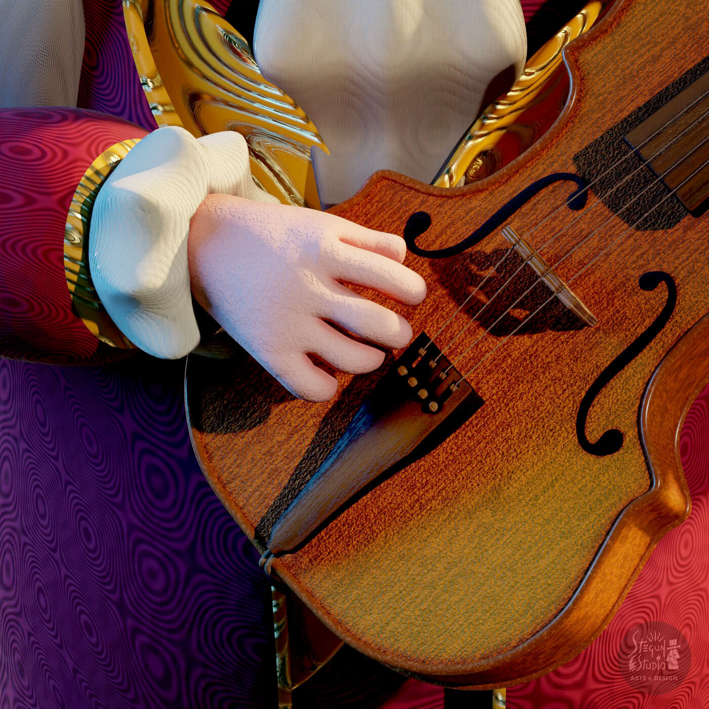 Renato Stegun - Vivaldi - 3D Character