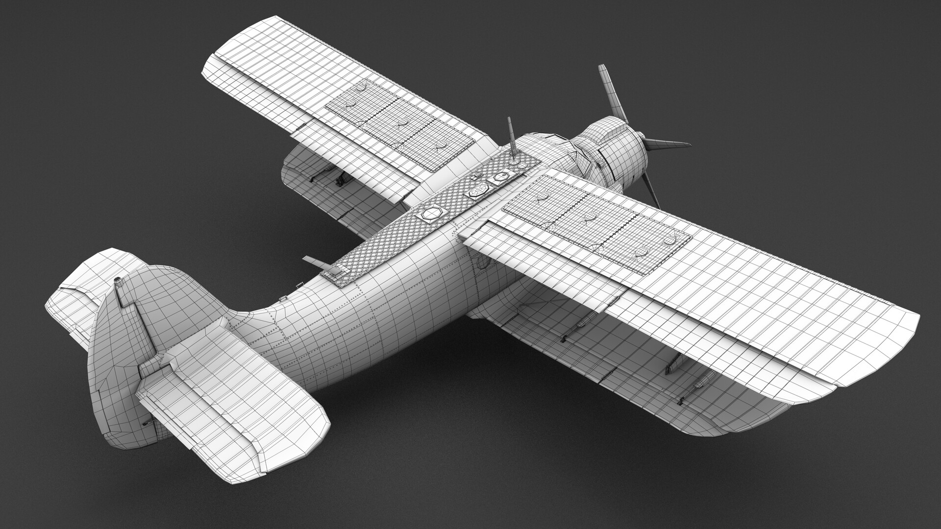 Ben Kirkland - Antonov An-2 Hard Surface Model