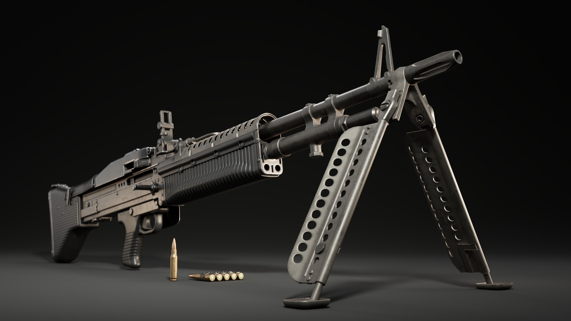 M60 Machine Gun Wallpaper