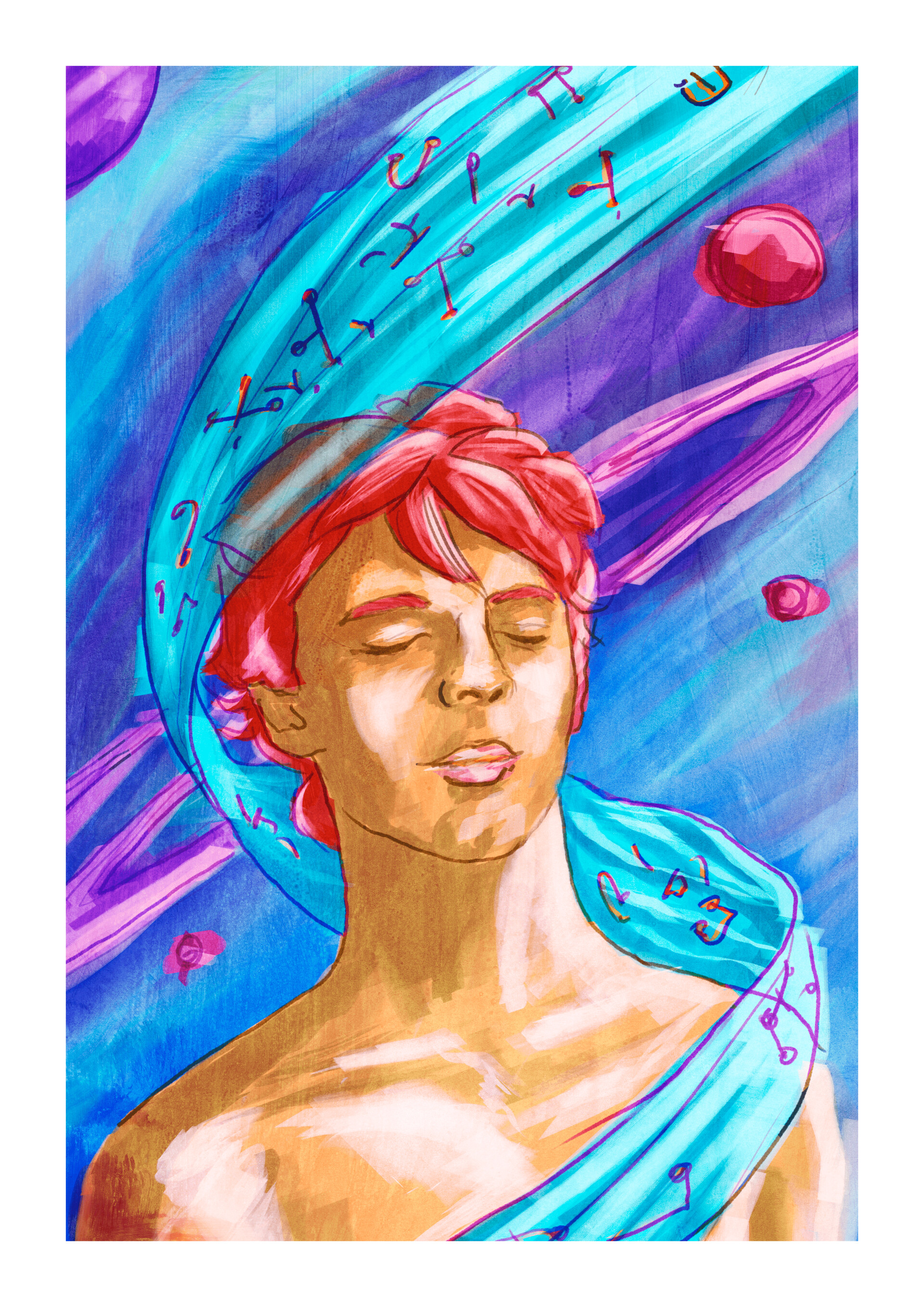 ArtStation - Drawing practice with traditional finishing