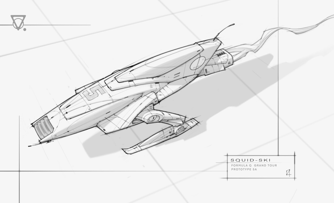 ArtStation - Squid Ski