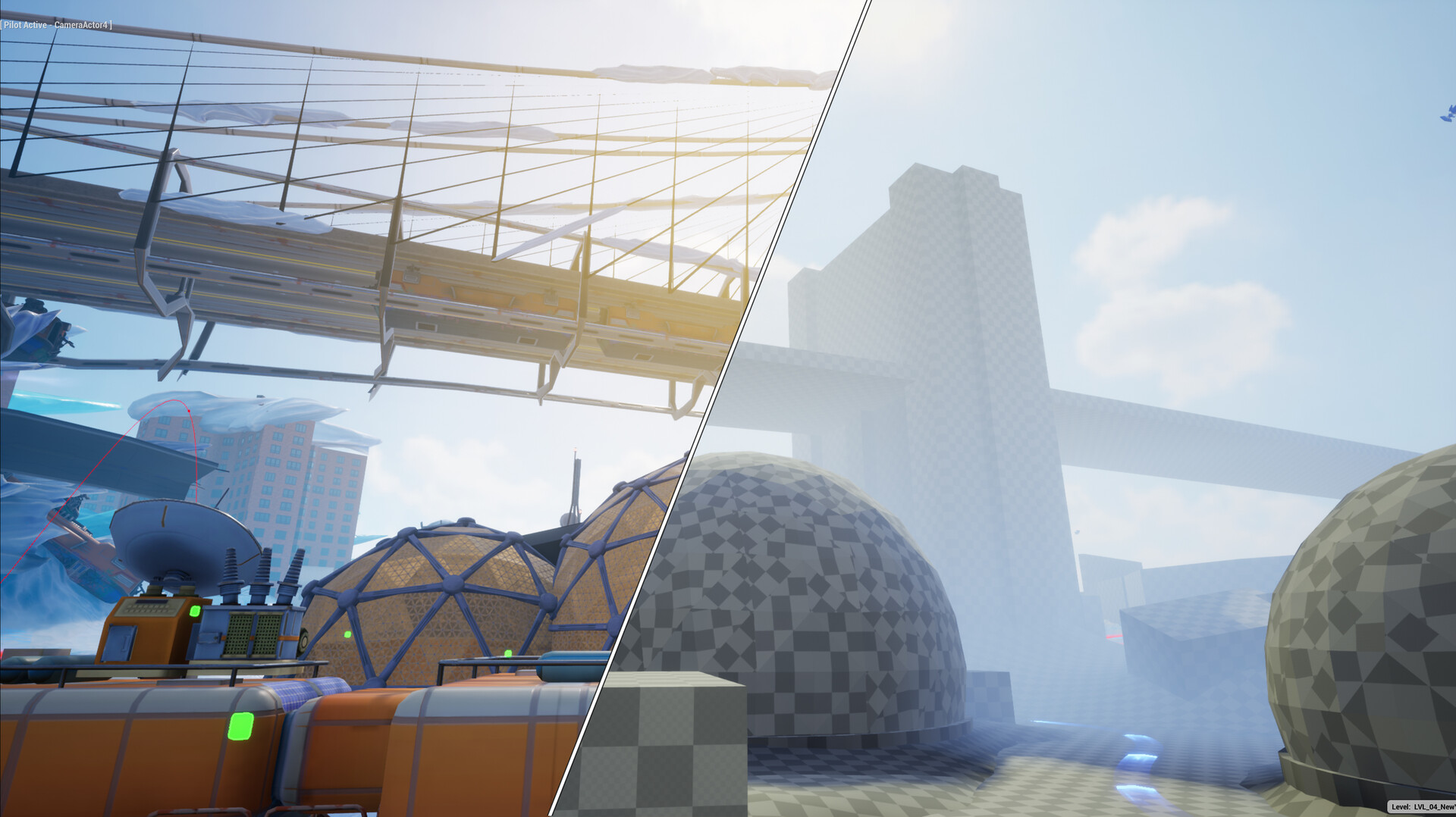 ArtStation - ARCFORCE. Frozen Liberty. Level Design.