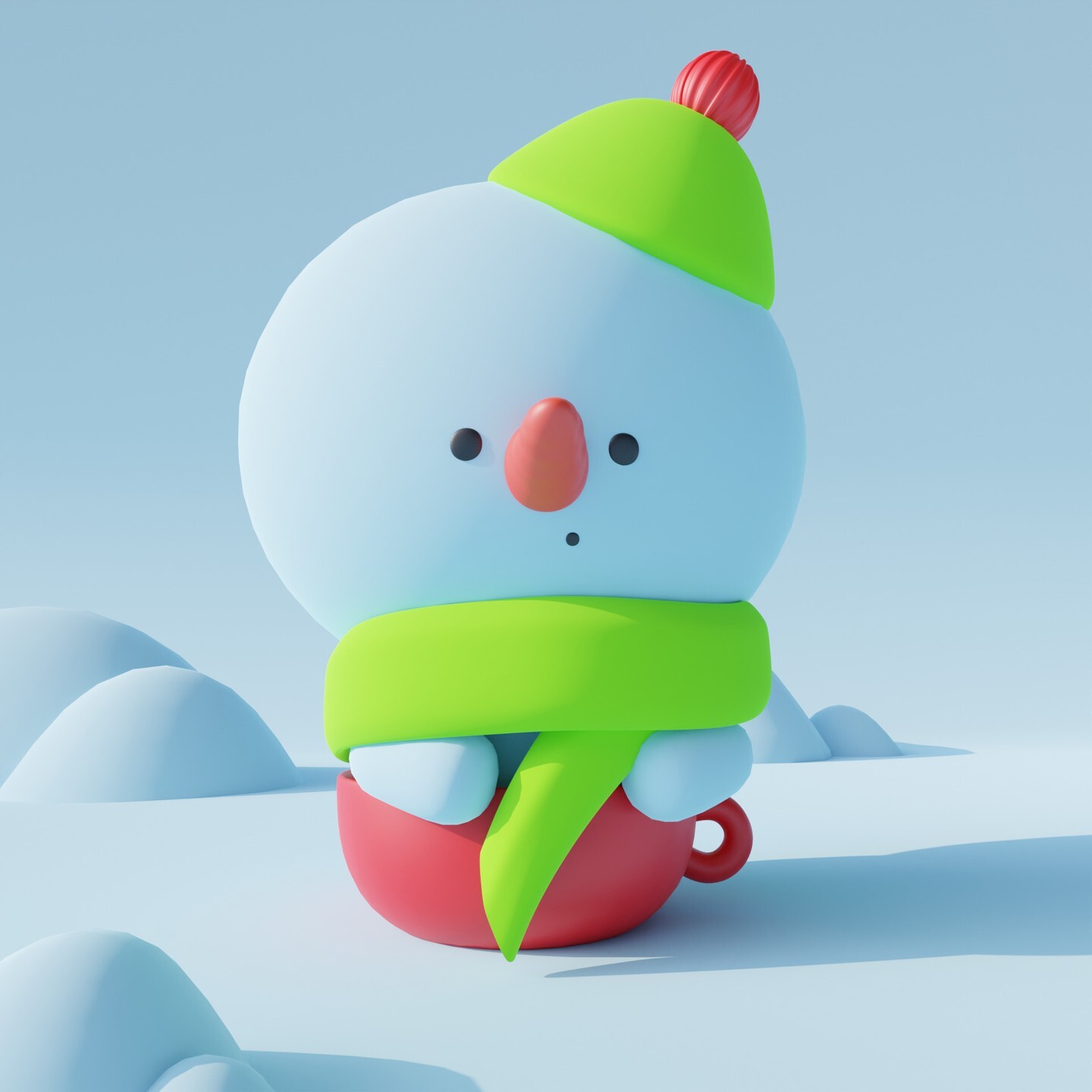 ArtStation - Snow Boy