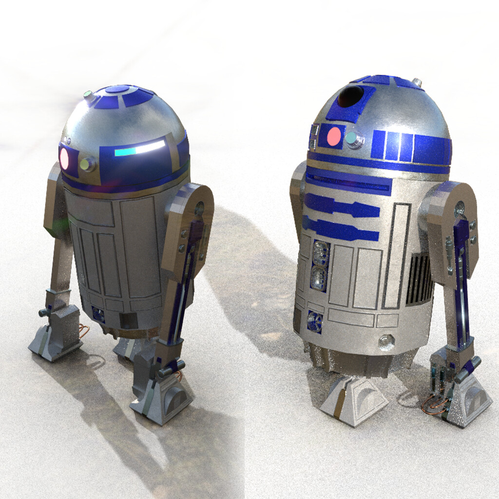 ArtStation - Star Wars-R2D2