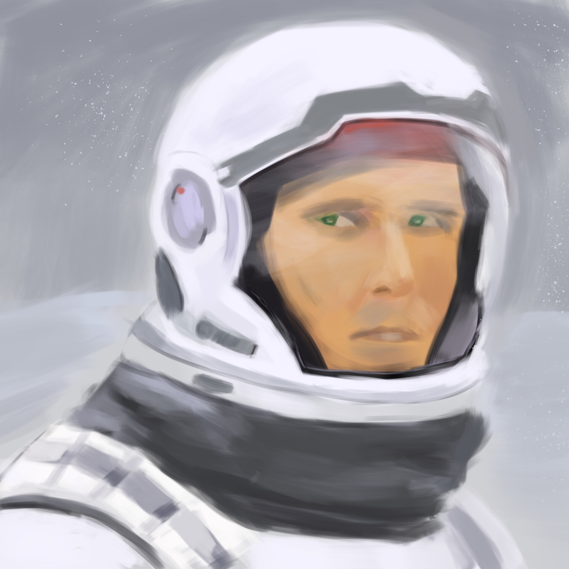 ArtStation - Dr Cooper from Interstellar