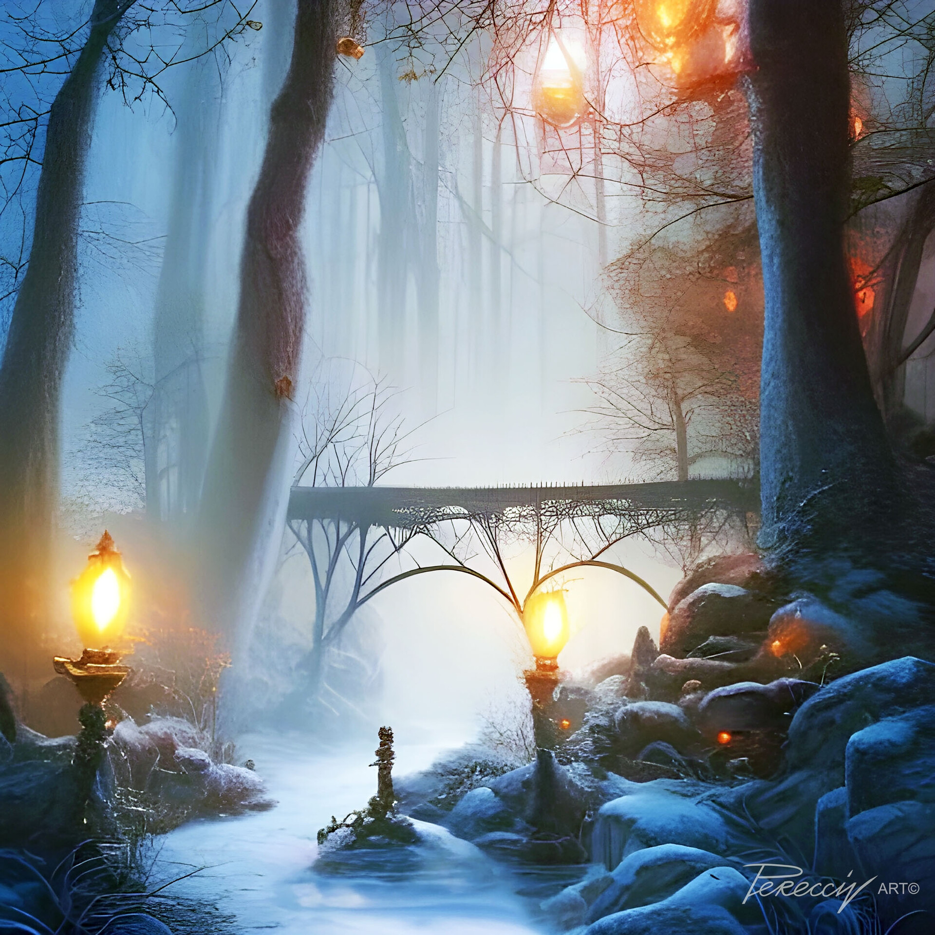 ArtStation - Magic Journeys: Winter Roads of Narnia