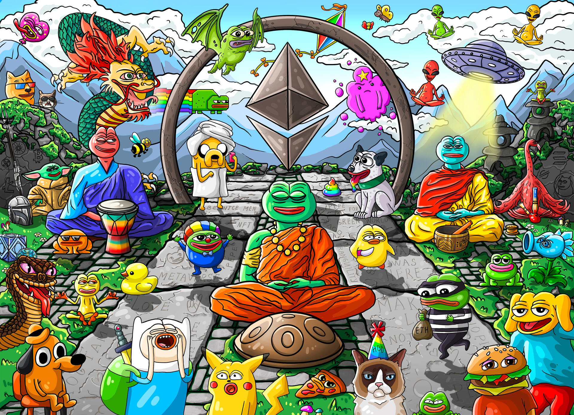 ArtStation - ☯️ Meditation ☯️