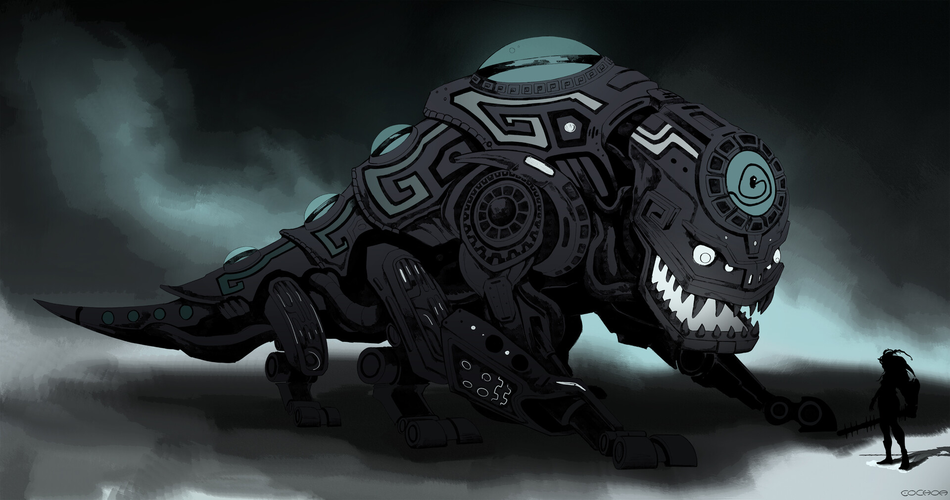 ArtStation - Project Jaguar - Guardian Creature