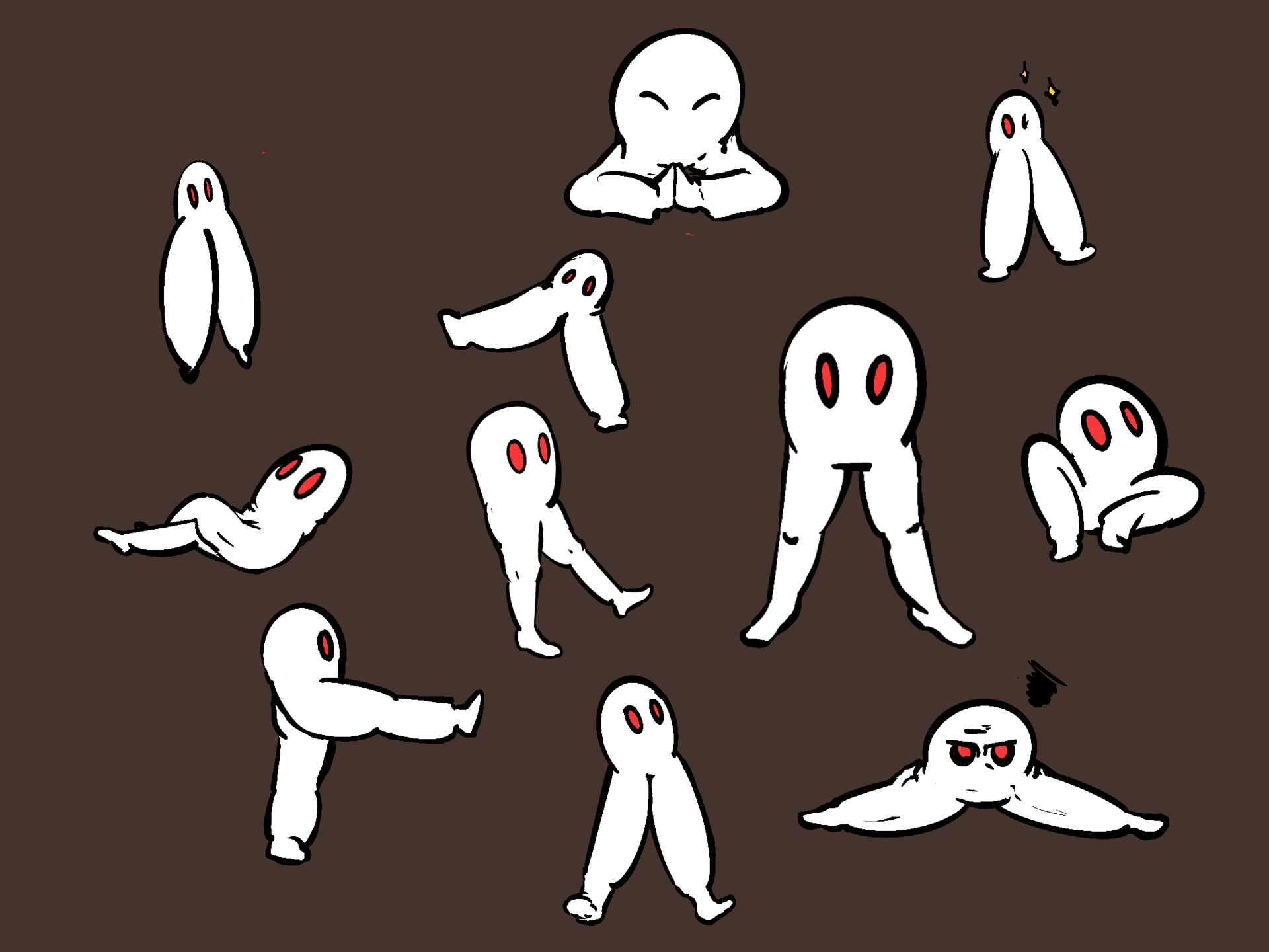 ArtStation - Fresno Nightcrawlers Poses