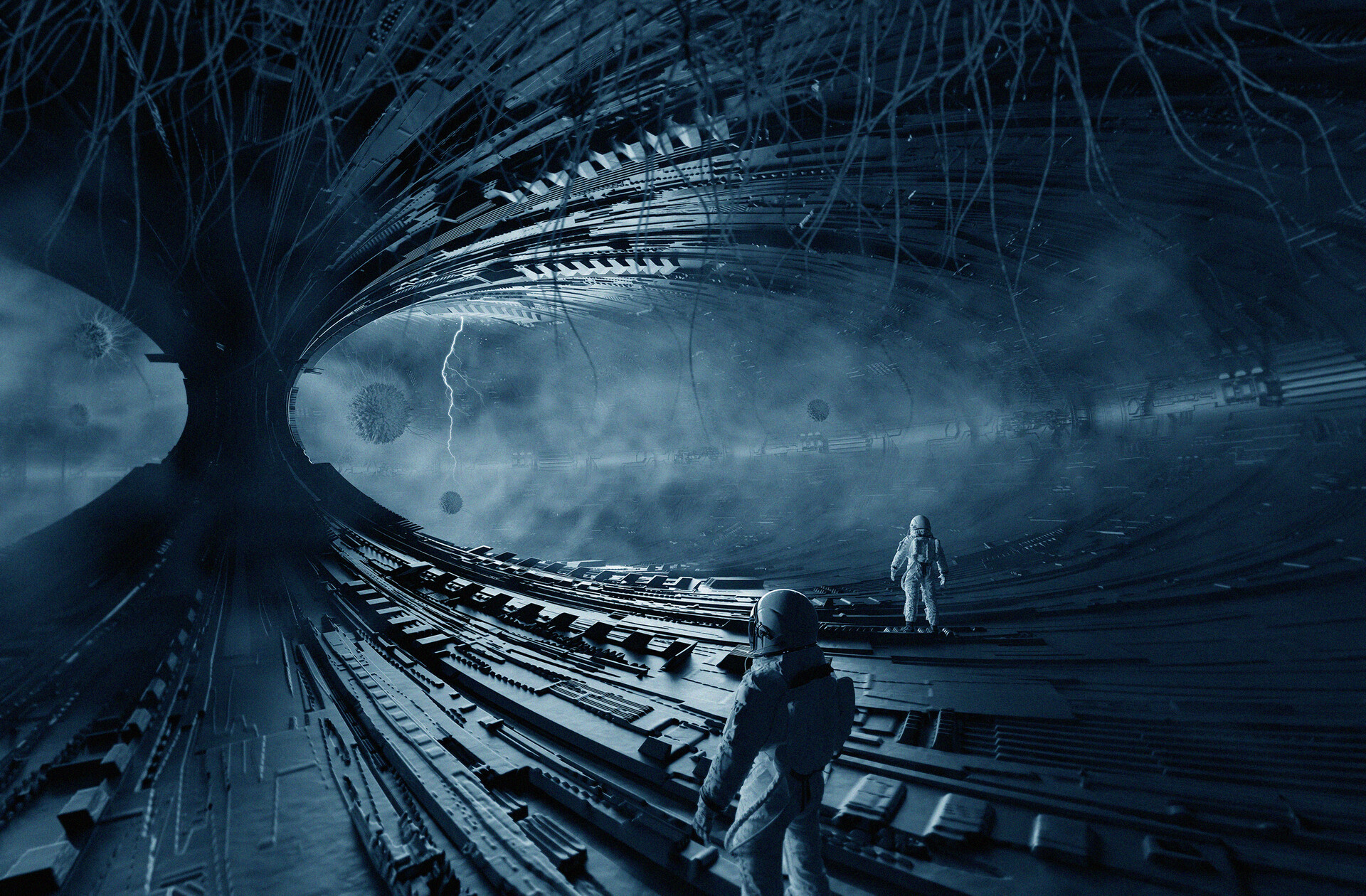 Alien Movie Space Station