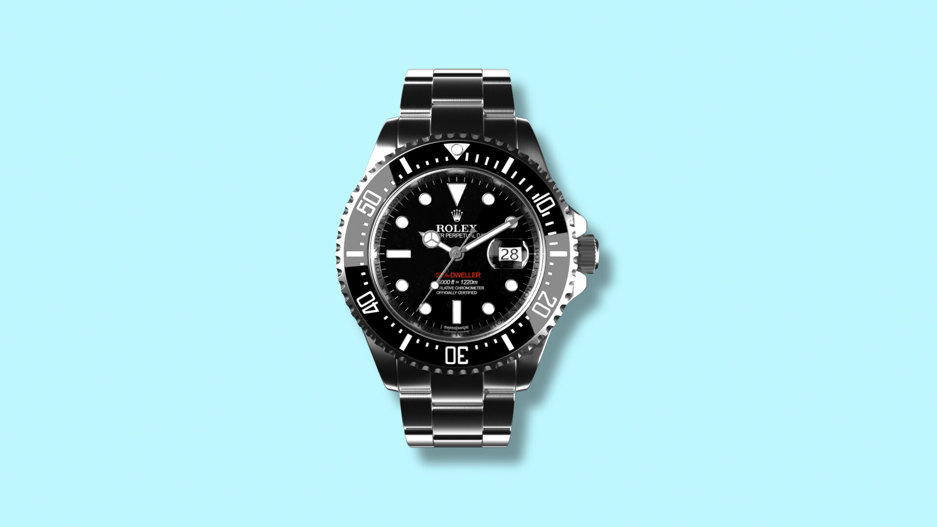William Elfassy - 3D Rolex Sea Dweller Advertising CGI Animation