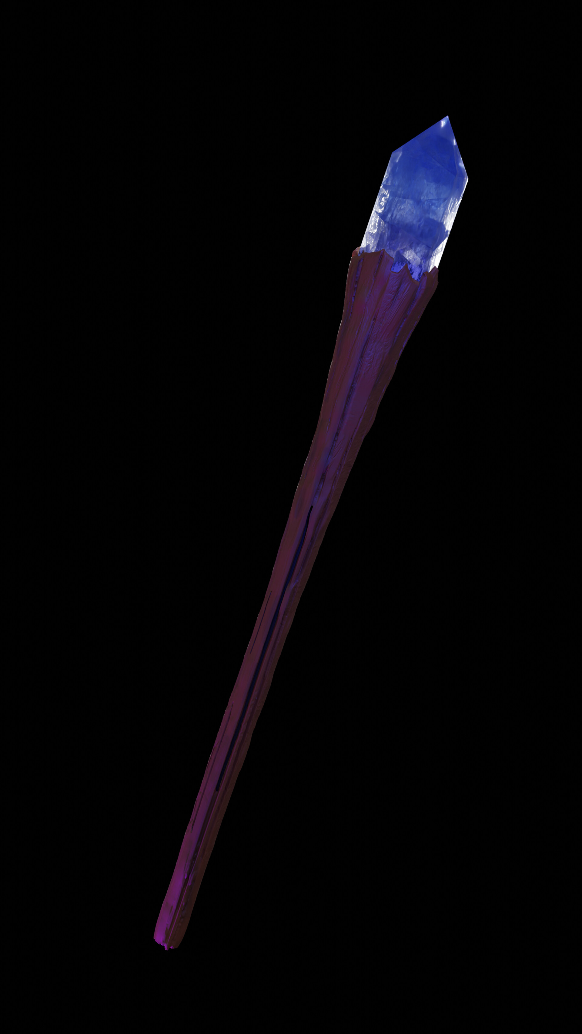 ArtStation - Magic crystal wand