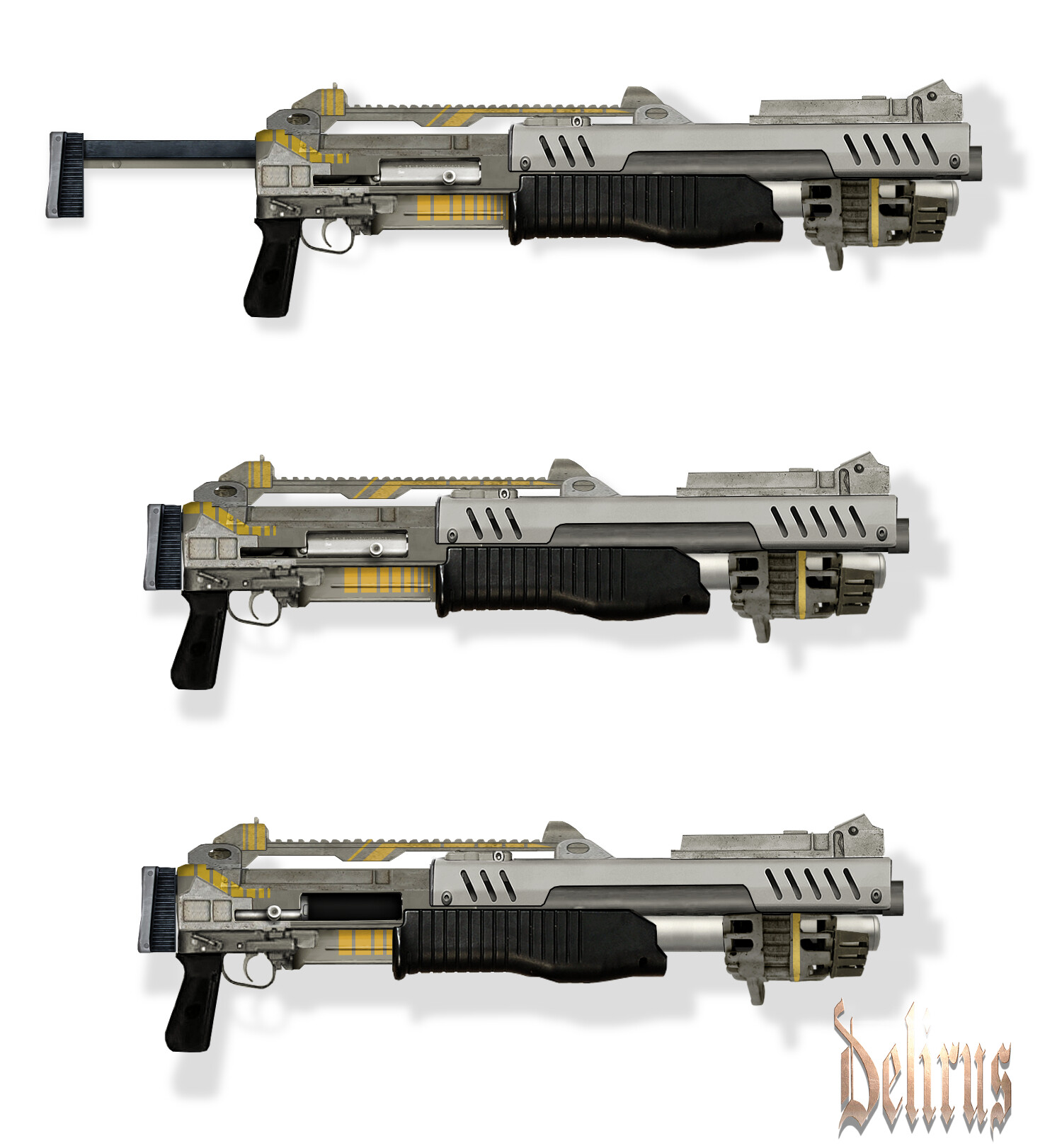 ArtStation - Base shotgun