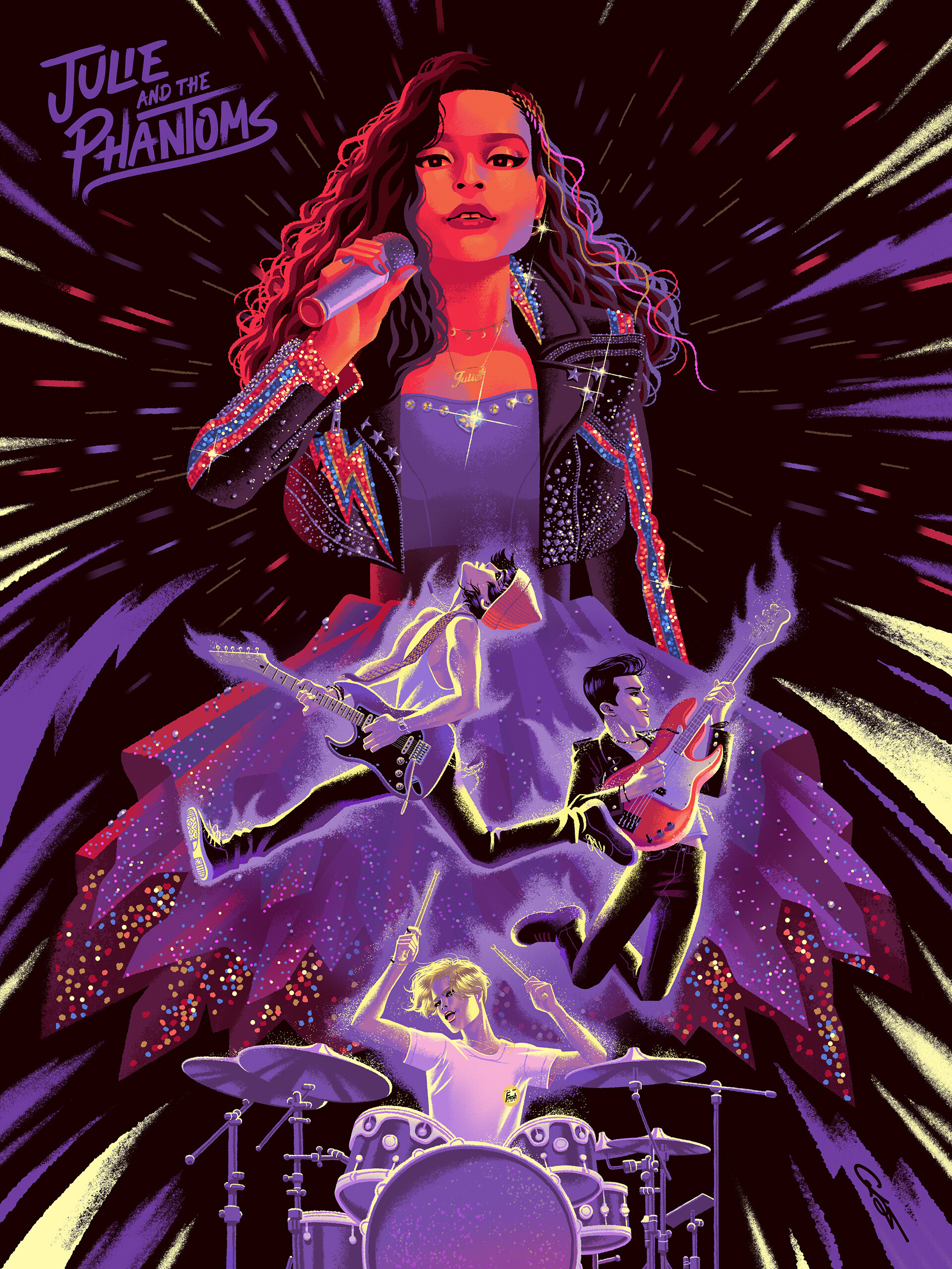 ArtStation - Julie and the Phantoms poster A