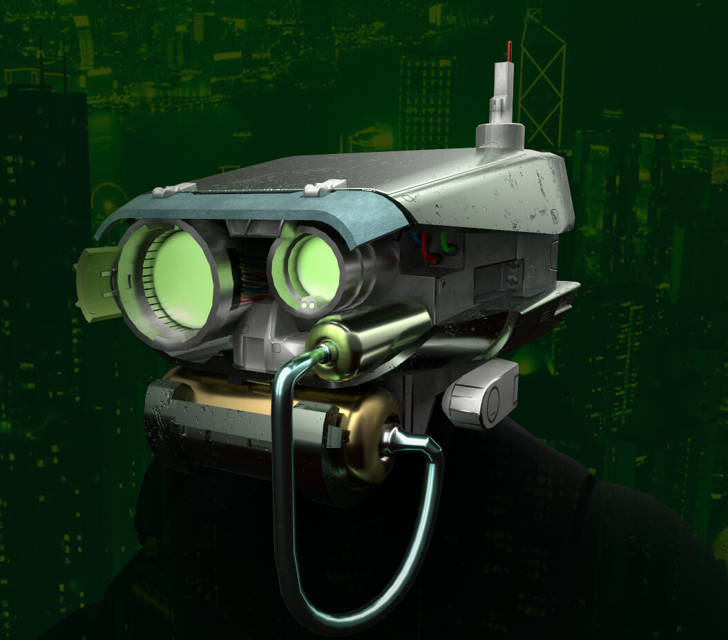 Maddison Newton - Industrial Robot head [Fan-Art]