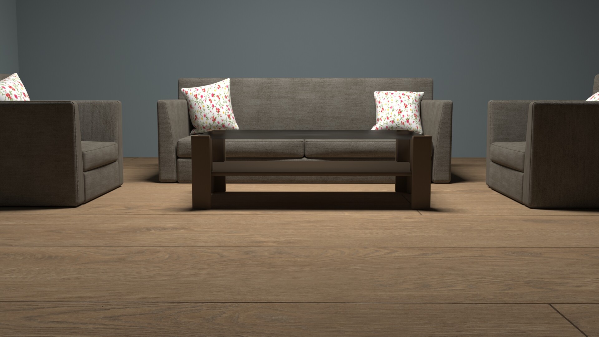 ArtStation - Modern Sofa Set -3D Model
