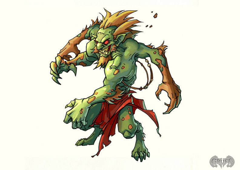 ArtStation - Gruff: Rage of the Trolls