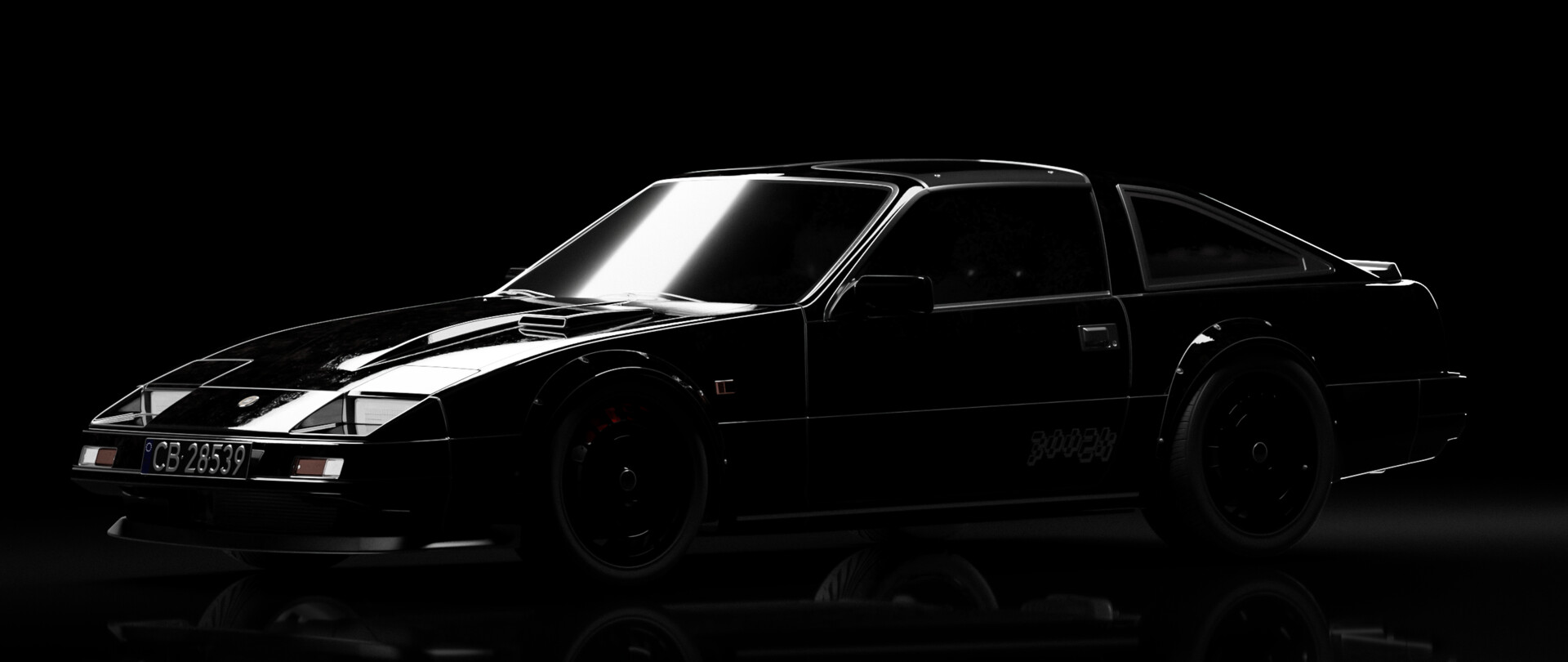 ArtStation - FairladyZ - Nissan 300ZX