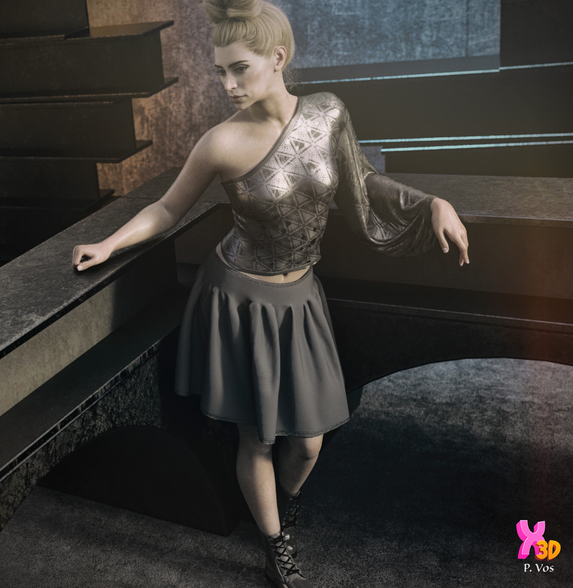 Xtreme3D Studio - dForce Penney Outfit for G9 by Nelmi