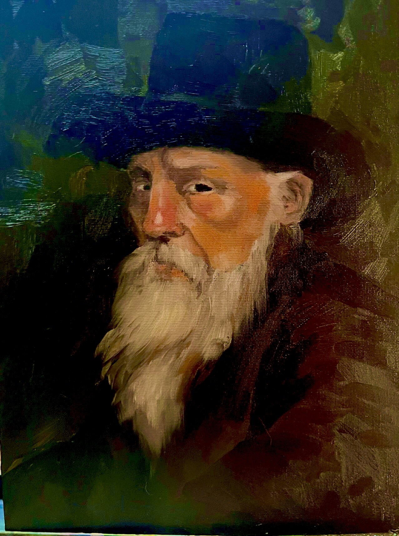 ArtStation - Old Man in Hat