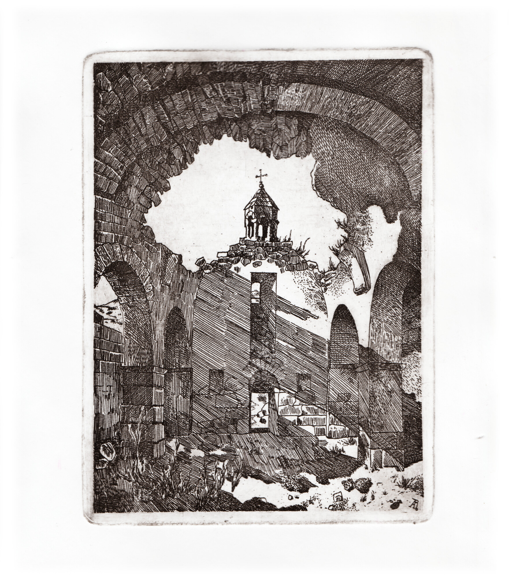 ArtStation - Ruined church