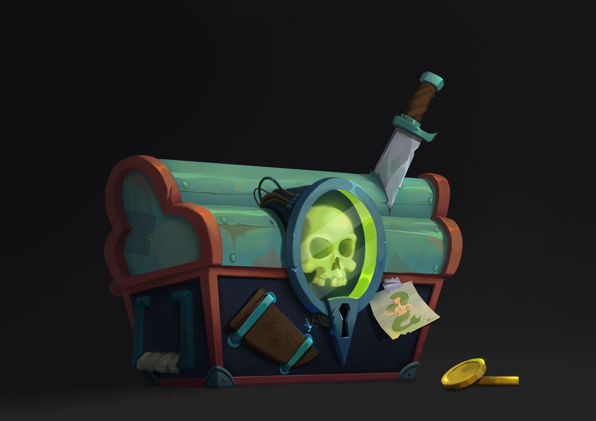 ArtStation - Pirate chest